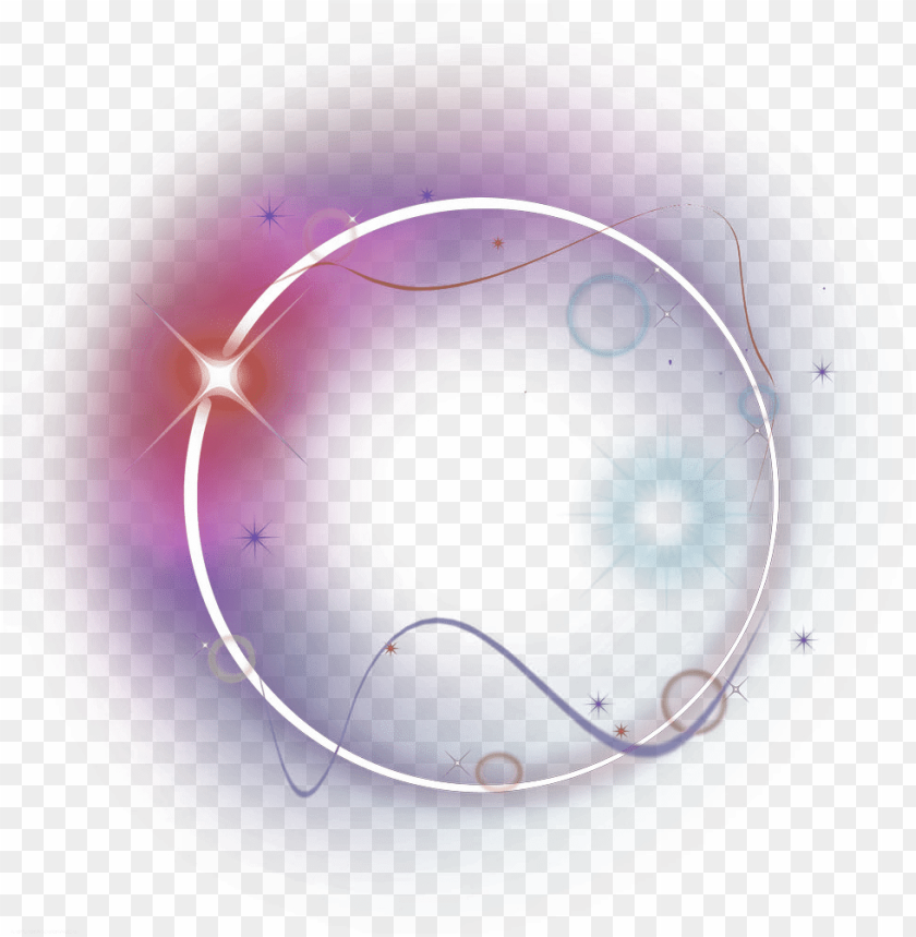 Free download | HD PNG elements colorful light effect of halo clipart ...