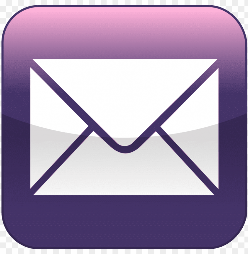 Free download | HD PNG purple email app icon PNG transparent with Clear ...