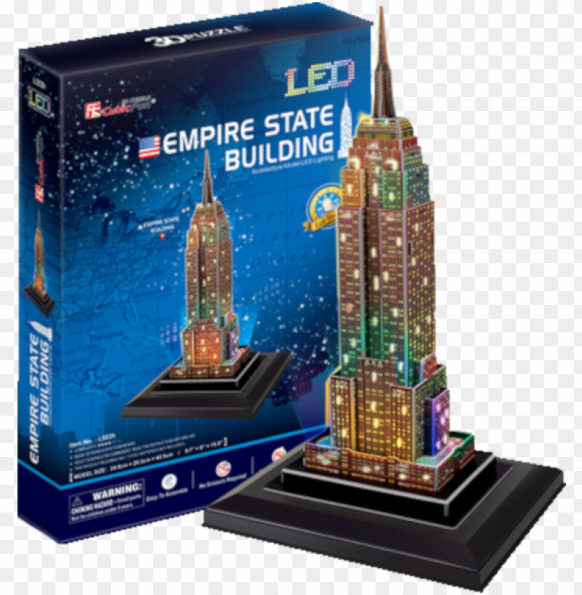 Free download | HD PNG empire state building cubicfun l503h PNG ...