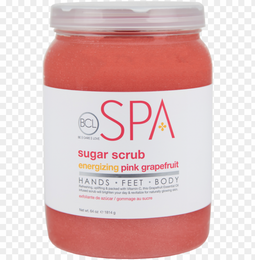 Free download | HD PNG energizing pink grapefruit sugar scrub bio ...