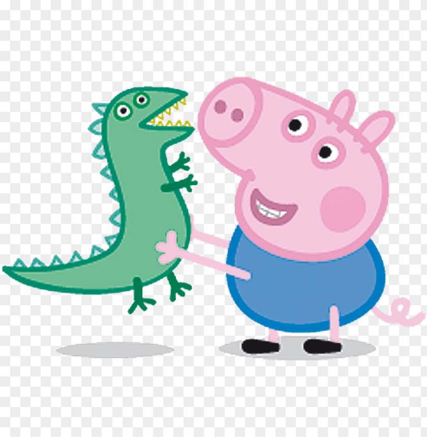 Free download | HD PNG eppa pig em png george and mr dinosaur PNG ...