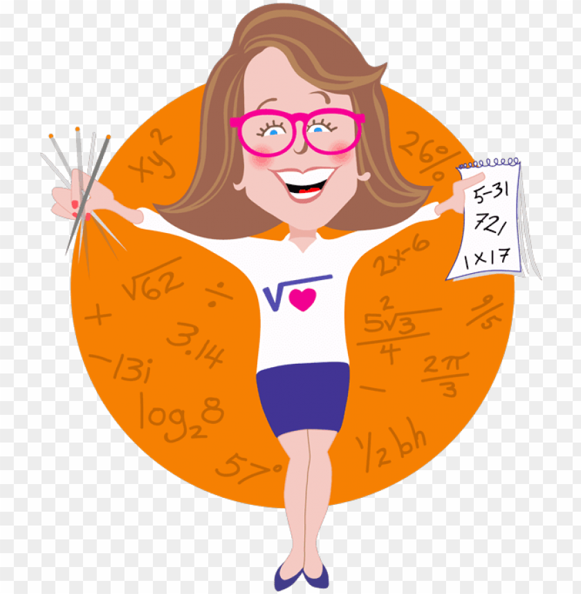 Free download | HD PNG erdy math girl 21 ways to improve your math ...