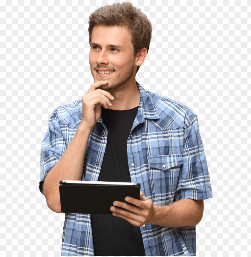 Free download | HD PNG ersonpleasantly distracted man thinking hand ...
