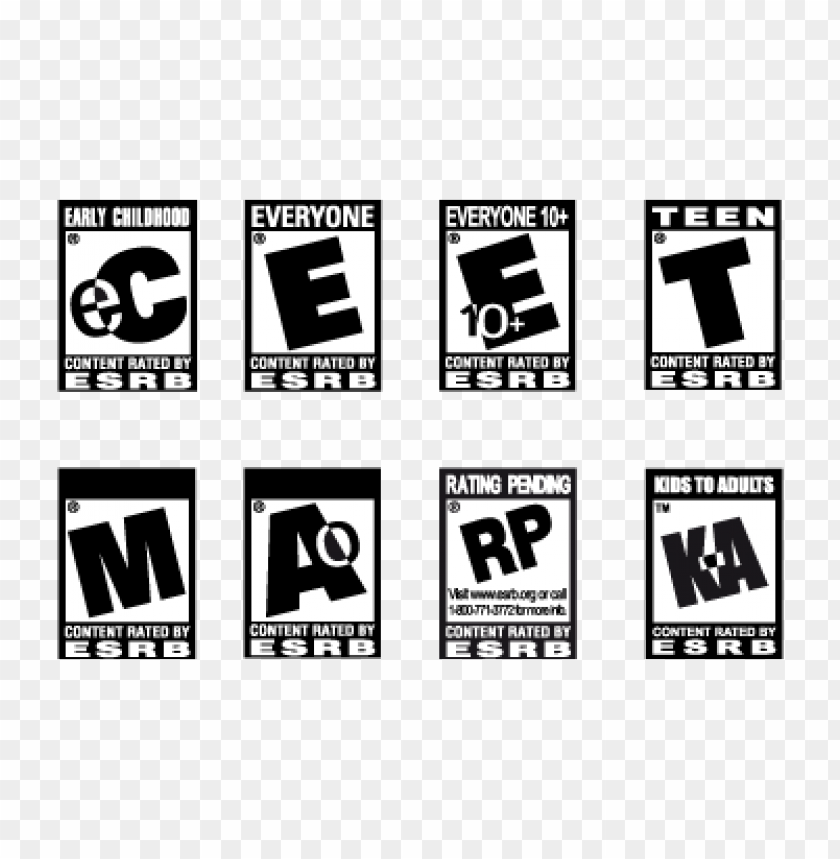 Download esrb logo vector download free png - Free PNG Images | TOPpng