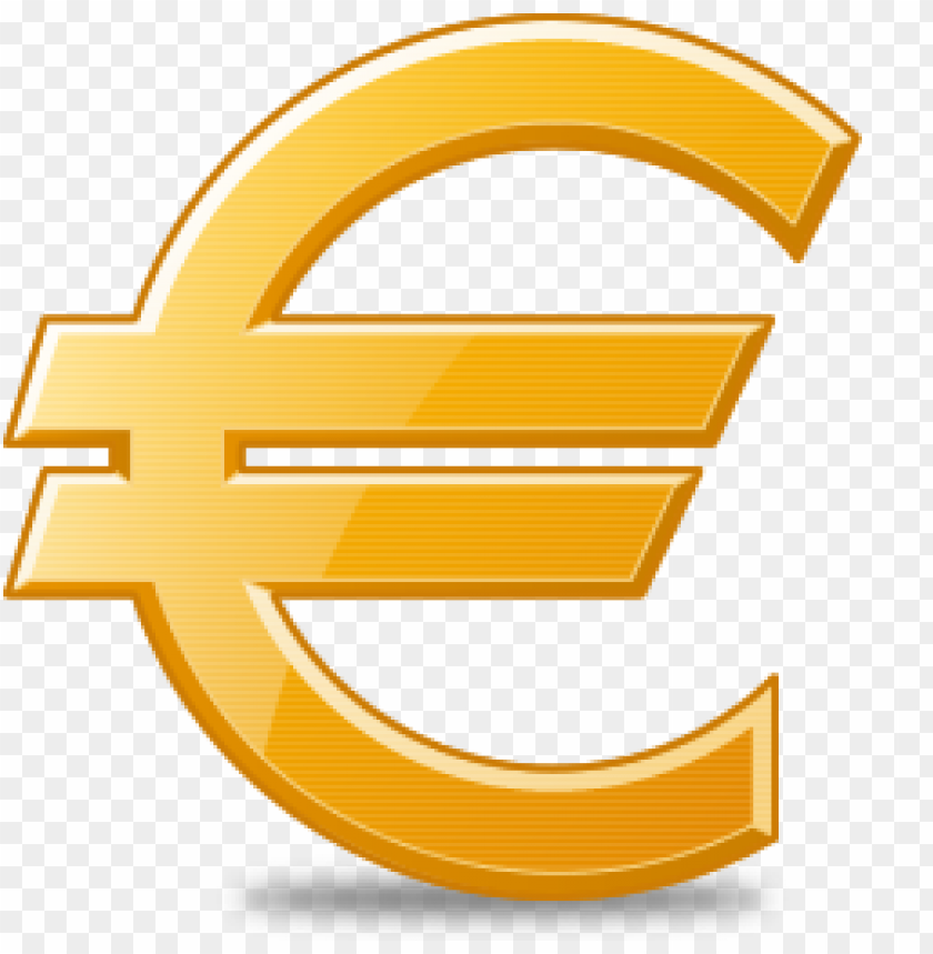 Free download | HD PNG golden euro currency icon png | TOPpng