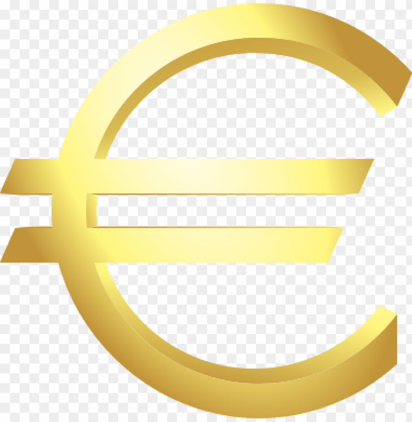 Free download | HD PNG euro currency golden illustration | TOPpng
