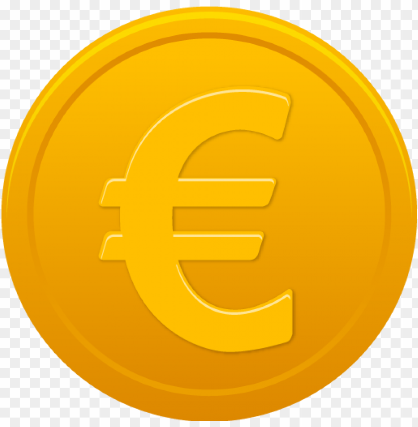 Free download | HD PNG euro coin gold currency icon | TOPpng