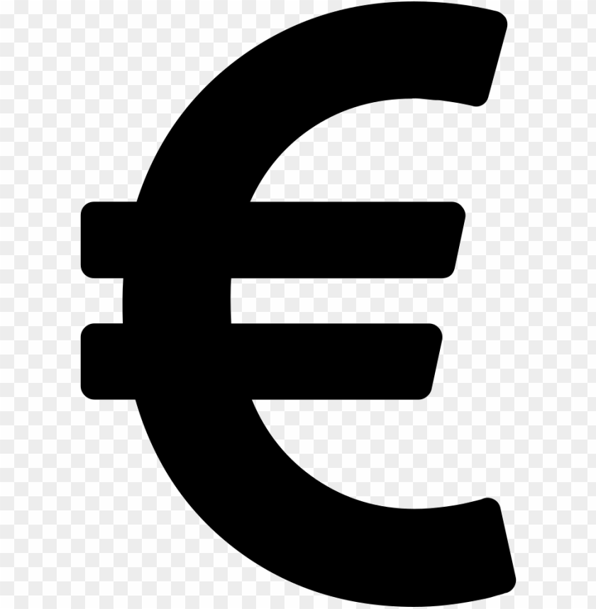 Free download | HD PNG euro basic symbol transparent | TOPpng