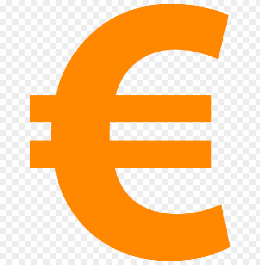 Free download | HD PNG euro bright orange currency illustration | TOPpng