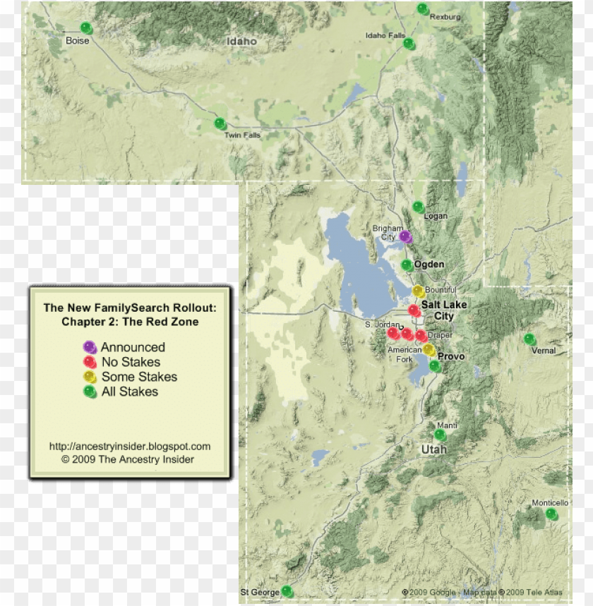 Free download | HD PNG ew familysearch rollout map for 12 oct ma PNG ...