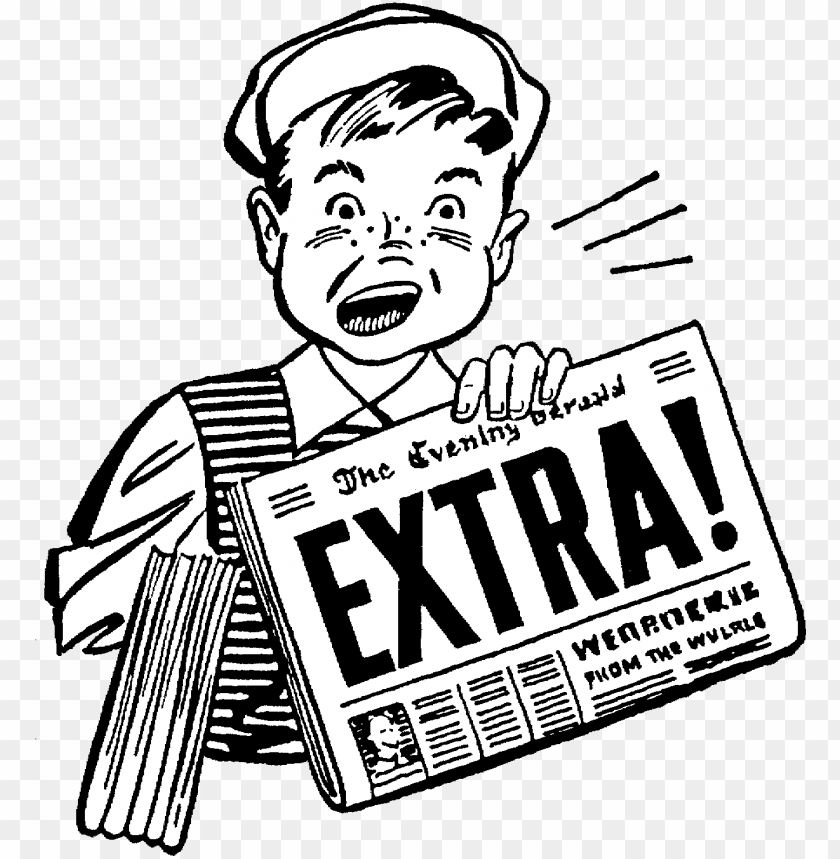 Free download | HD PNG ewspaper extra extra read all about it gif PNG ...