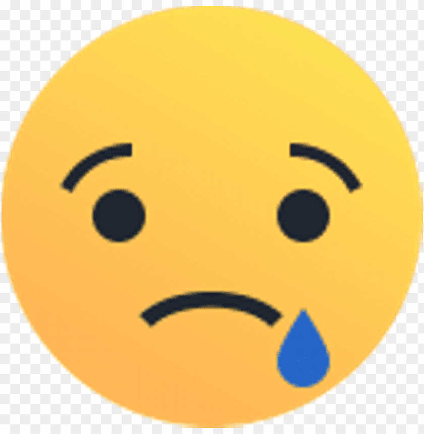 Free download | HD PNG facebook sad react PNG transparent with Clear ...