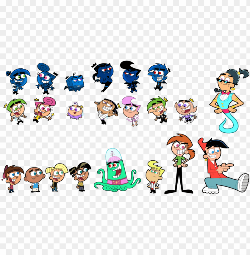 Free download | HD PNG fairly odd parents characters the fairly ...