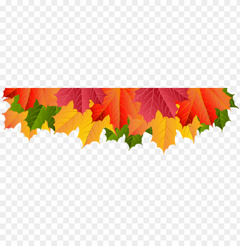 Free download | HD PNG fall leaves border transparent clipart png photo ...
