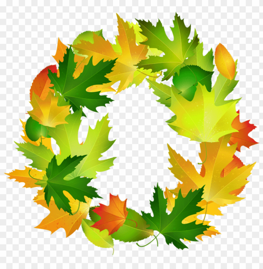 Free download | HD PNG fall leaves oval border frame clipart png photo ...
