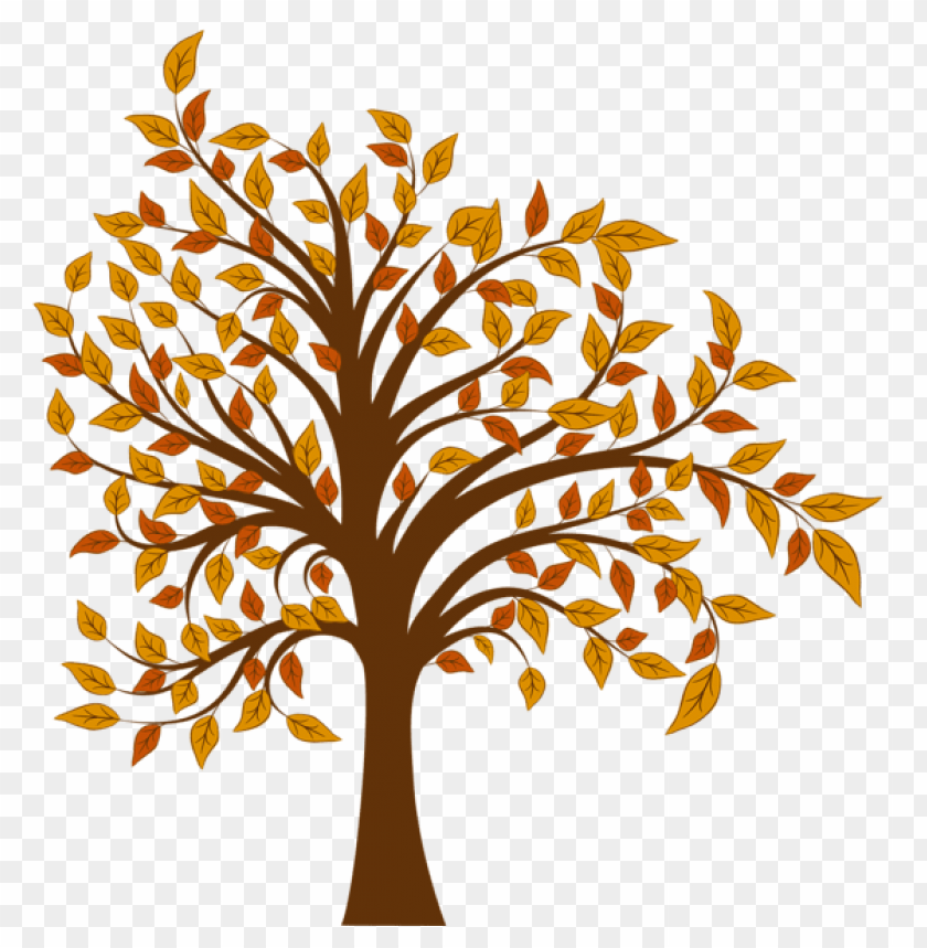 Free download | HD PNG PNG image of tree with sparse brown leaves with ...
