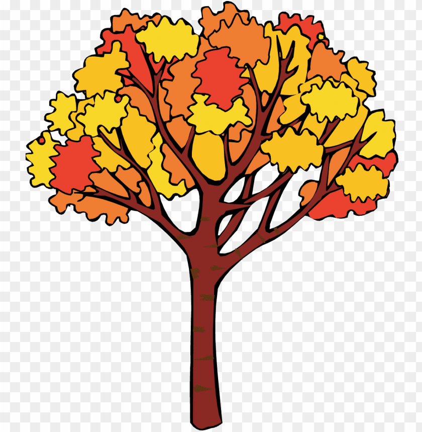 Free download | HD PNG fall tree branch clipart clip art fall tree PNG ...