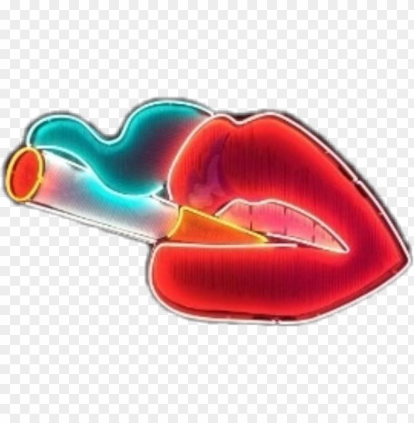 Free download | HD PNG fancy smoking neon sign transparent background ...