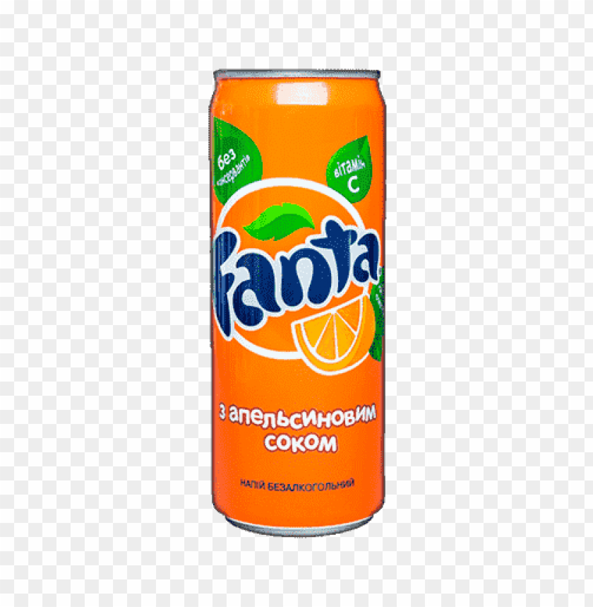 Free download | HD PNG fanta canned orange soda - Image ID 484640 | TOPpng