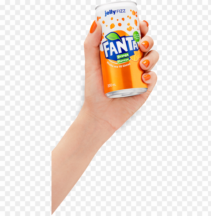Free download | HD PNG fanta mini bottle held in hand - Image ID 484621 | TOPpng
