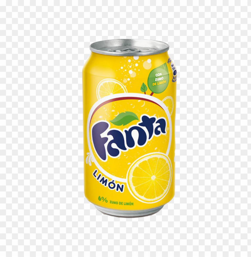 Free download | HD PNG fanta lemon soda can - Image ID 484612 | TOPpng