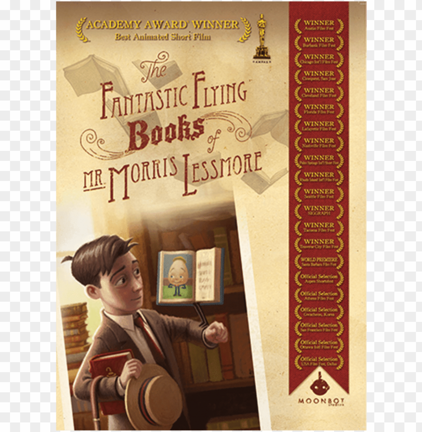 Free download | HD PNG fantastic flying books of mr morris lessmore dvd ...