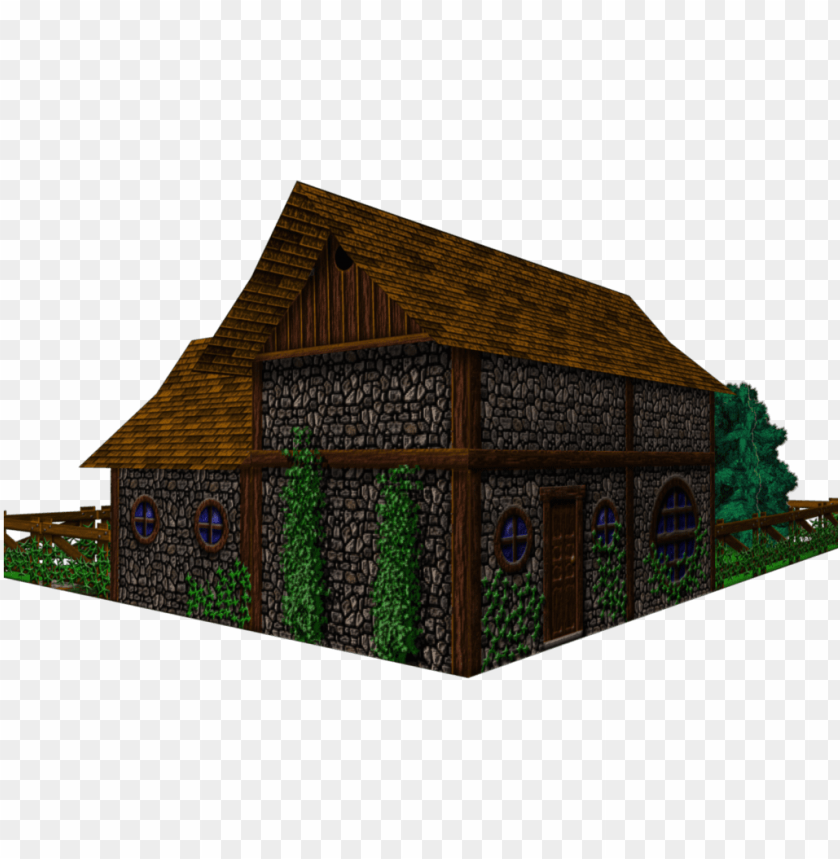 Free download | HD PNG farmhouse 245 polys photo farmhouse 245poly c ...