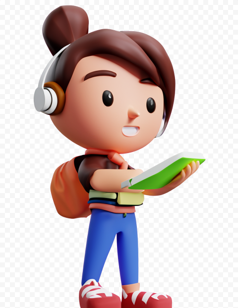 Chibi Student Png