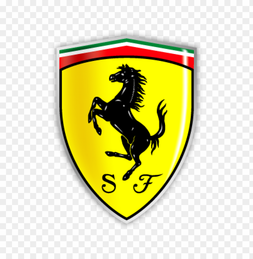 Free download | HD PNG ferrari emblem vector logo | TOPpng