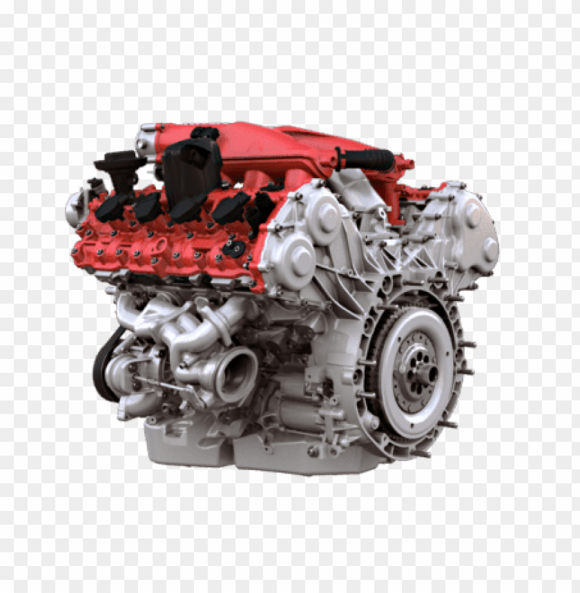 Free download | HD PNG Transparent PNG image Of ferrari engine side ...
