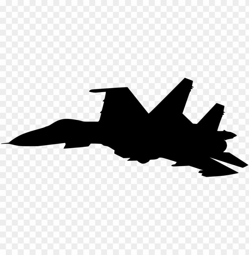 Free download | HD PNG Transparent silhouette of a fighter jet flying ...