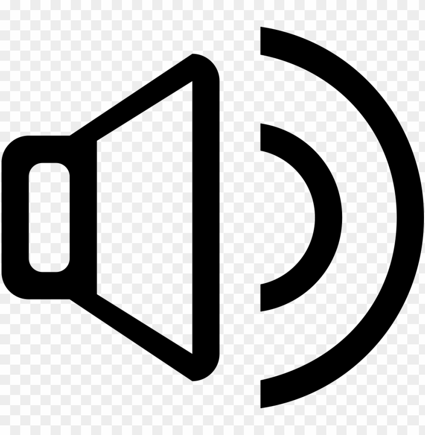 Free download | HD PNG file speaker outline PNG transparent with Clear ...