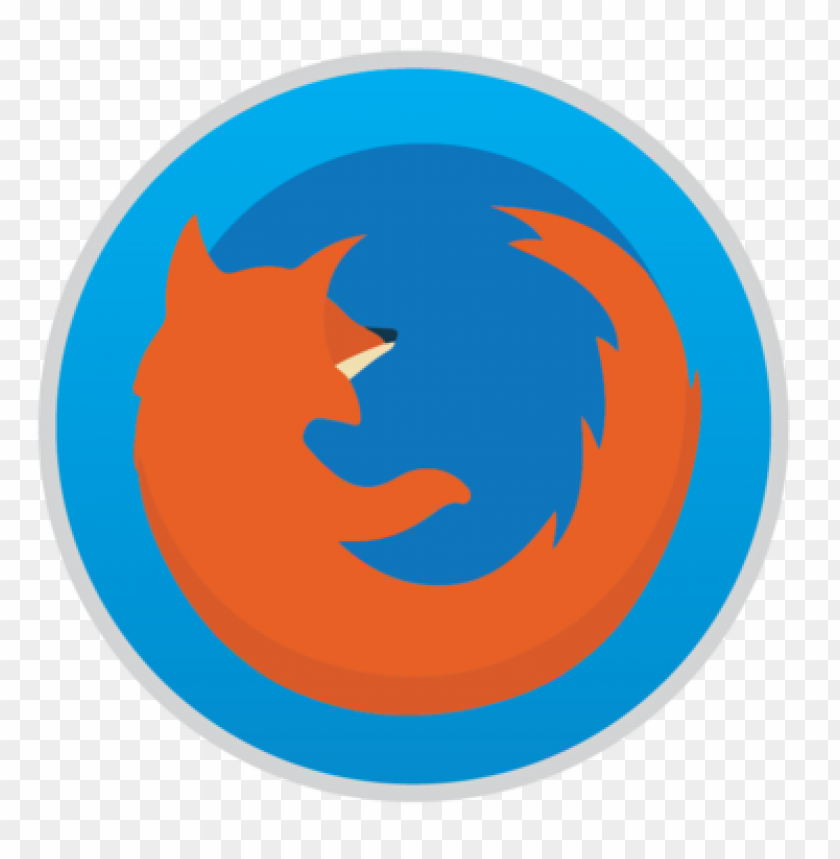 Free download | HD PNG firefox circular blue and orange logo | TOPpng