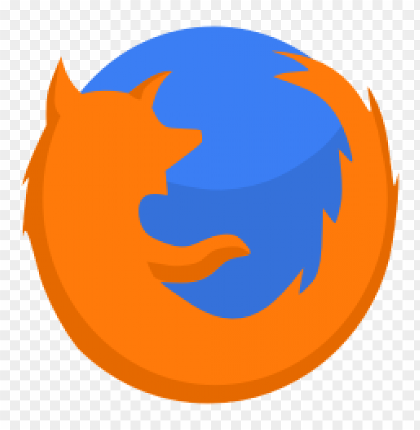 Free download | HD PNG firefox simplified flat icon | TOPpng