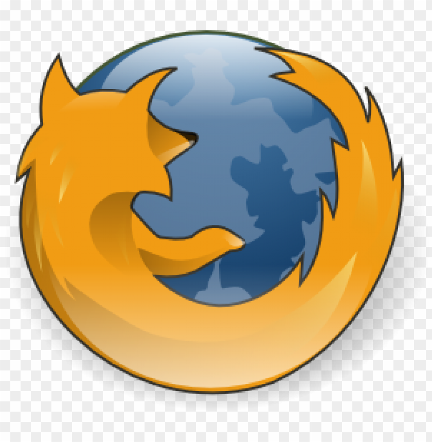 Free download | HD PNG firefox globe with fire tail transparent | TOPpng