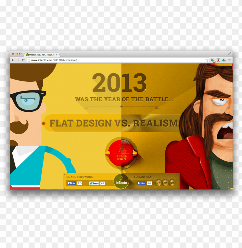 Free download | HD PNG flat design vs realism PNG transparent with ...