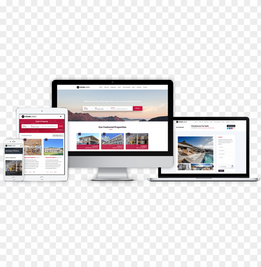 Free download | HD PNG flex for estate agencies website PNG transparent ...