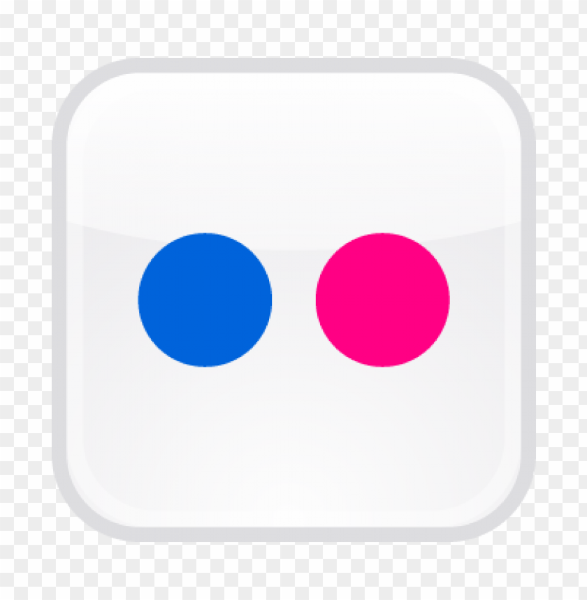 Free download | HD PNG flickr button vector free download | TOPpng
