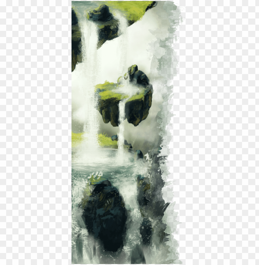 Free download | HD PNG floating island painti PNG transparent with ...