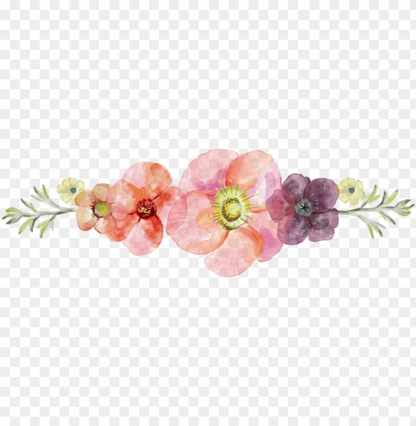 Free download | HD PNG floral divider PNG transparent with Clear ...