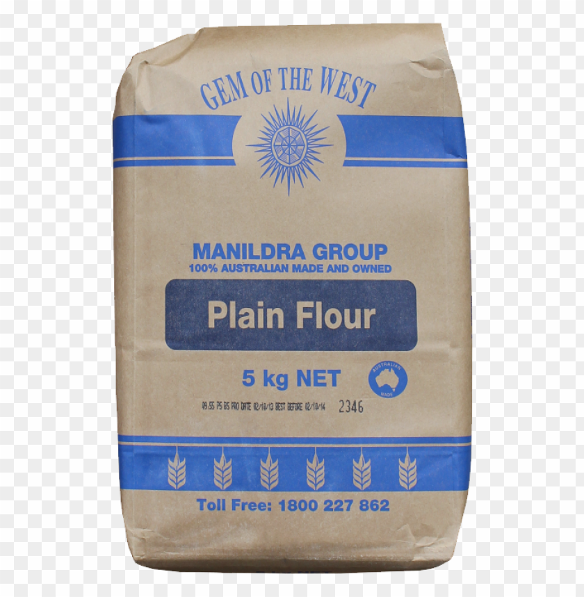 Free download | HD PNG packaged plain flour with blue label - Image ID ...