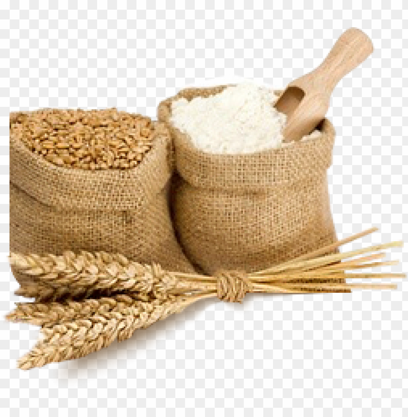 Free download | HD PNG sacks of flour with wheat stalks - Image ID ...