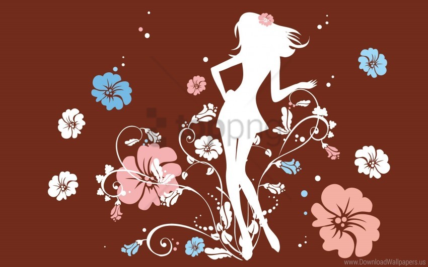 Free download | HD PNG flower girl wallpaper background best stock ...