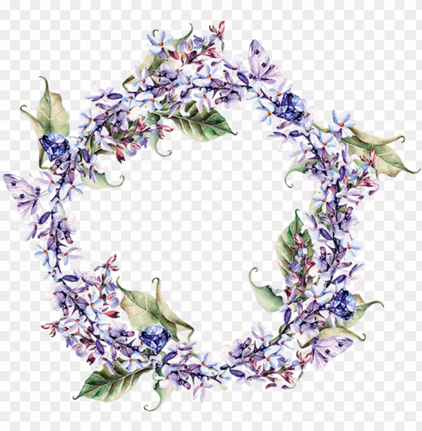 Free download | HD PNG flower painting clip art hand painted round ...