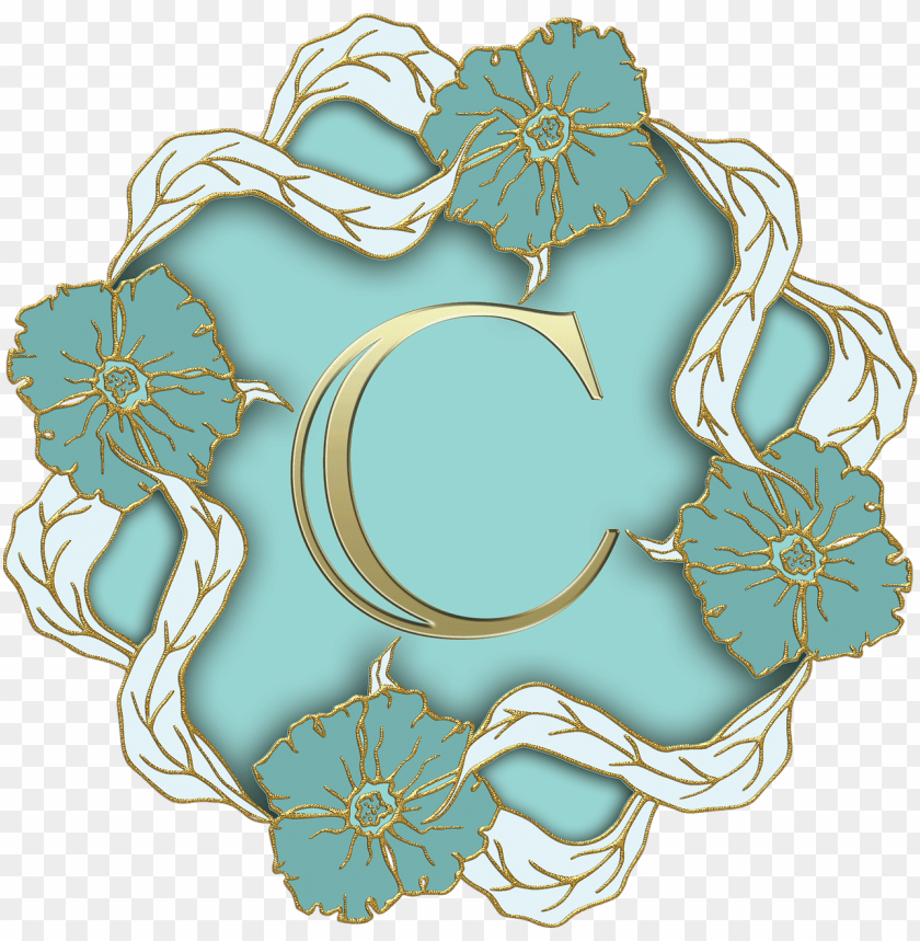 Free download | HD PNG flower theme capital letter c PNG transparent ...