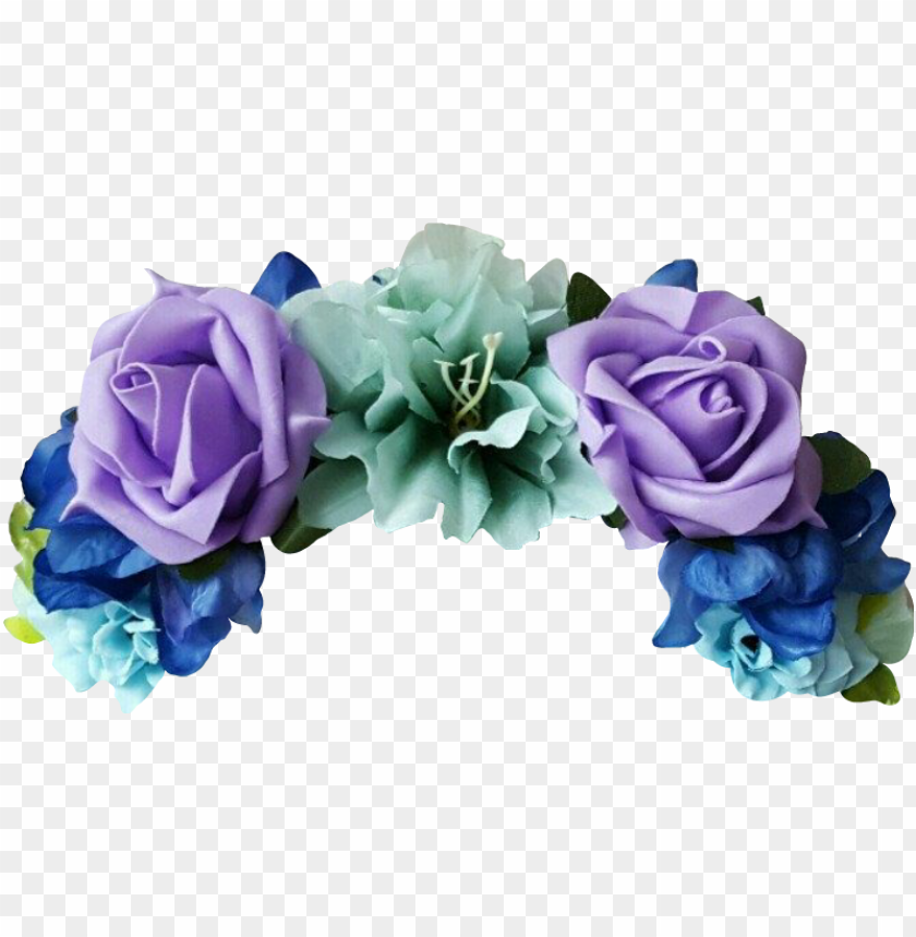 Free download | HD PNG flowercrown flowers flores corona purple flower ...