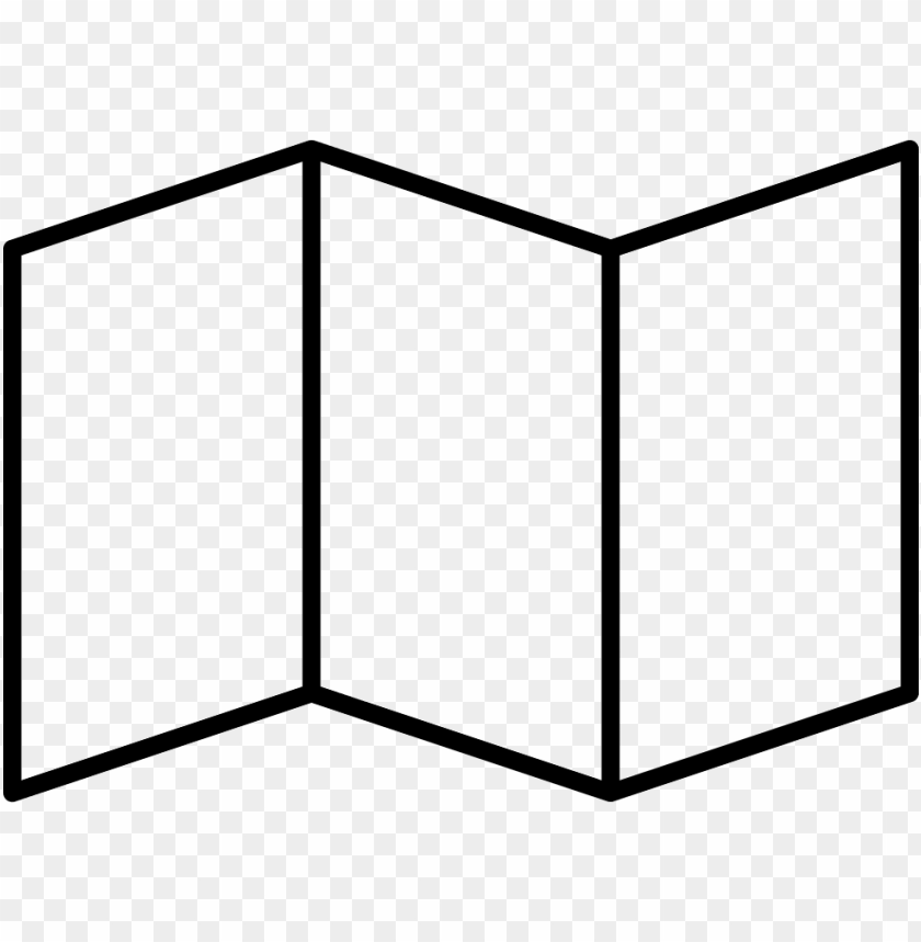 Free download | HD PNG folded paper paper map vector PNG transparent ...