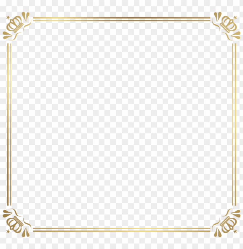 Free download | HD PNG frame border with crowns clipart png photo ...