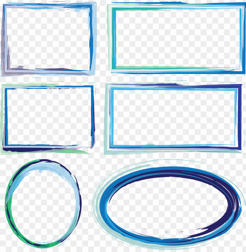 Free download | HD PNG frames borders watercolor frames blue watercolor ...