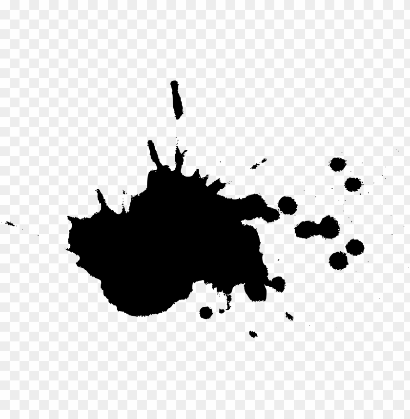 Free download | HD PNG free black paint splatter transparent portable ...